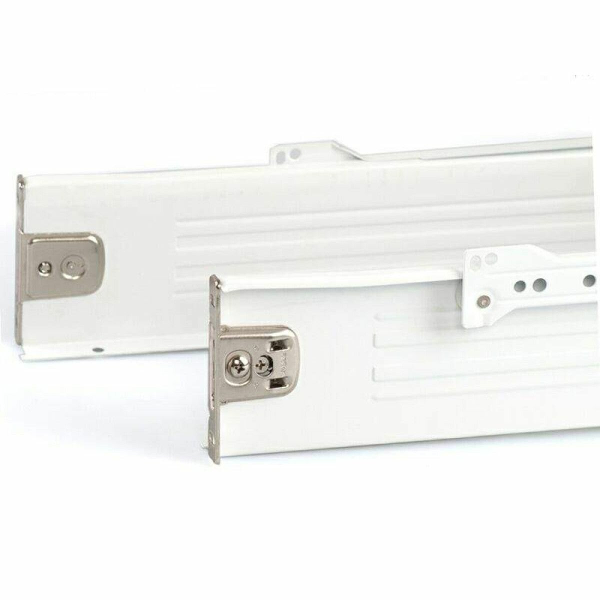 Боковины Firmax с роликовыми направляющими, H 86 мм, L 500мм, белый RAL9003, (4 части) 1 ком.