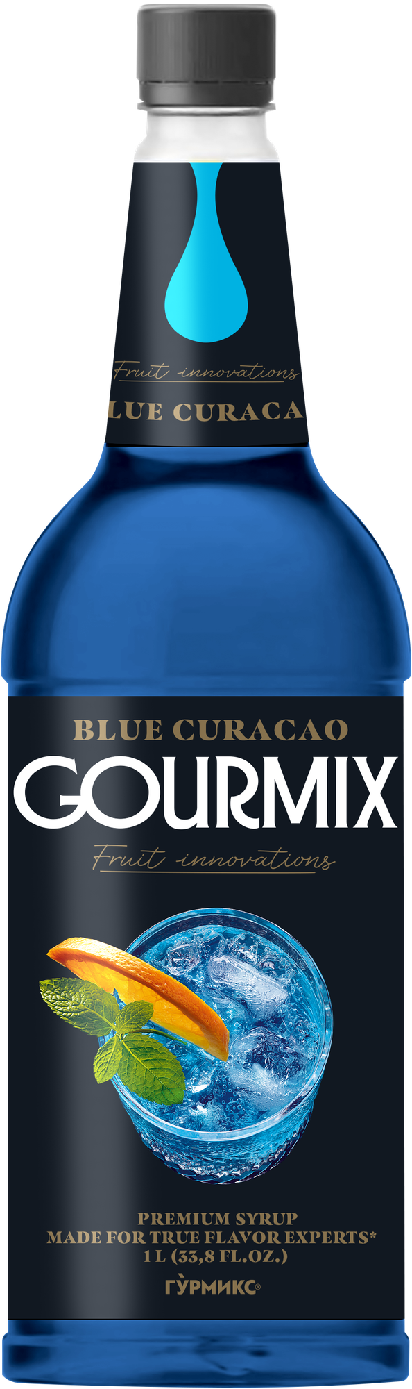 Сироп Блю Курасао, GOURMIX , 1л.