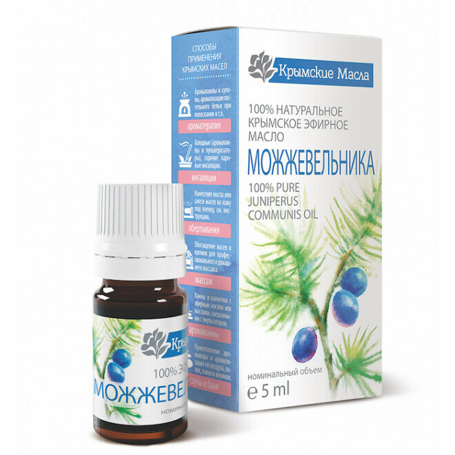 Крымские масла Эфирное масло Можжевельника, 5 мл