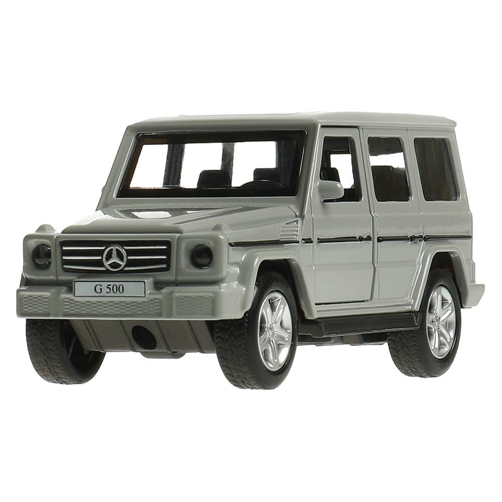 Модель машины Технопарк Mercedes-Benz G-Class G 500, серая, инерционная GСLАSS-12-GY