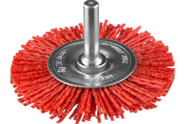 Щетка Зубр 63x120 диск для дрели