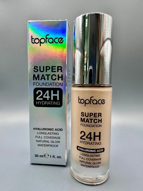 Topface Тональный крем Super Match 24H Foundation PT475 006 neutral
