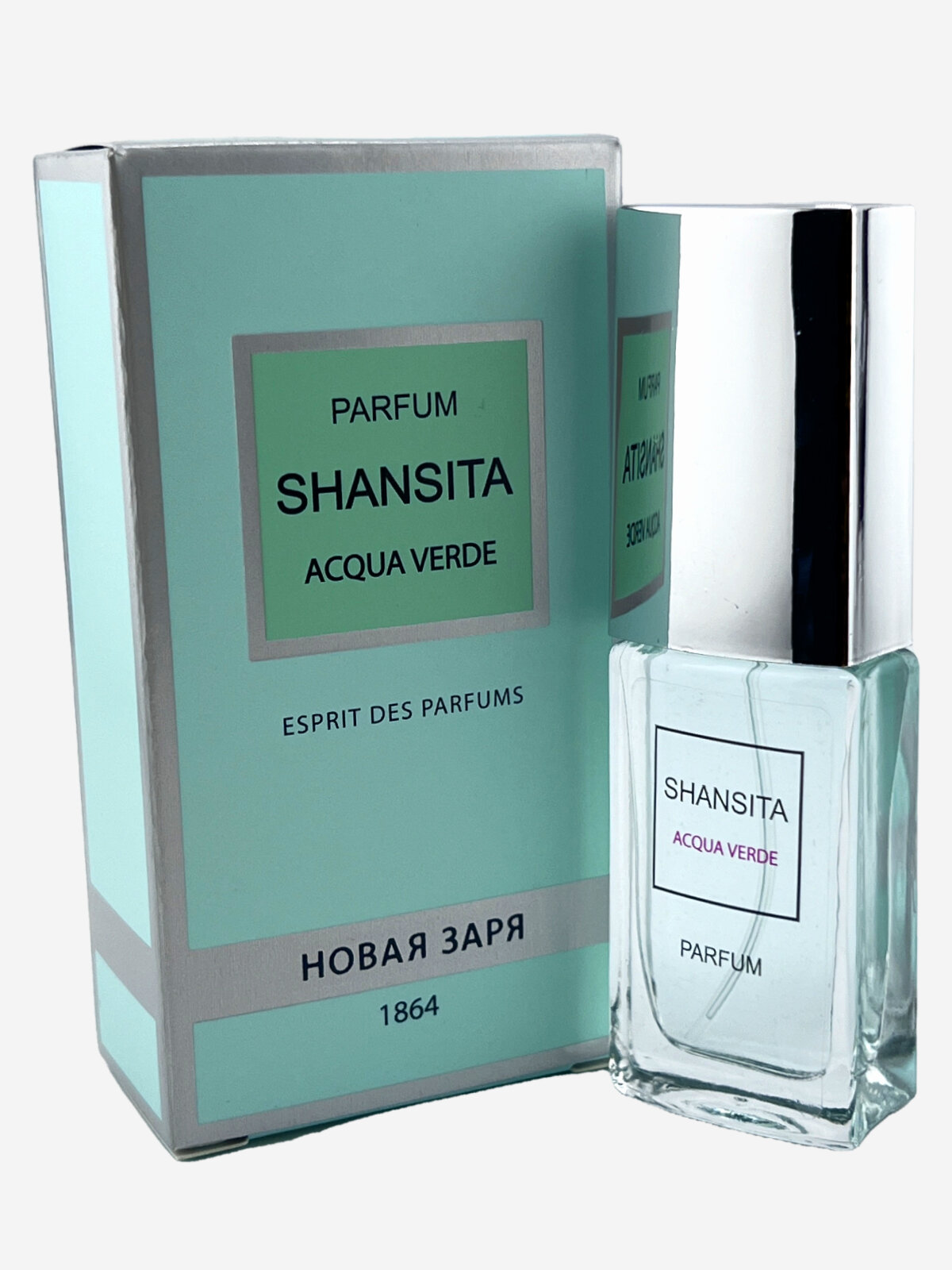 Новая Заря Женский Шансита Свежая вода (Shansita Acqua Verde) Духи (parfum) 16мл