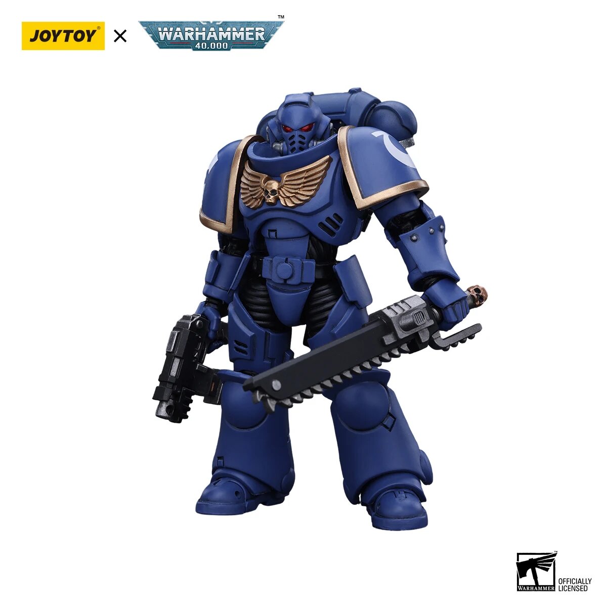JOYTOY Warhammer 40,000 Фигурка Ultramarines Outriders & Brother Catonus 1/18 Brother Catonus