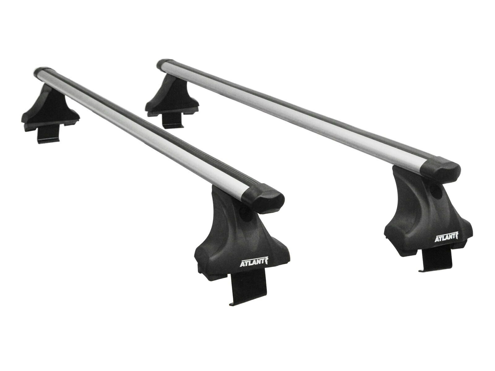 Багажник на Фольксваген Пассат Б8 седан (Volkswagen Passat B8, 2016-, sedan), Атлант, аэродинамические дуги (50 мм)