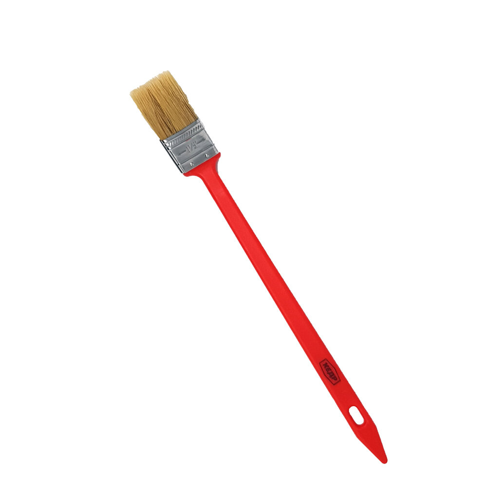 Кисть радиаторная Кедр №1,5, смешанная щетина, пластиковая ручка, 38 мм