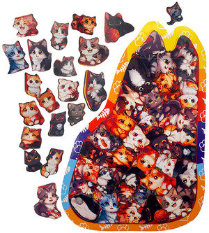 Игра (DreamWoods) Головоломка Котики