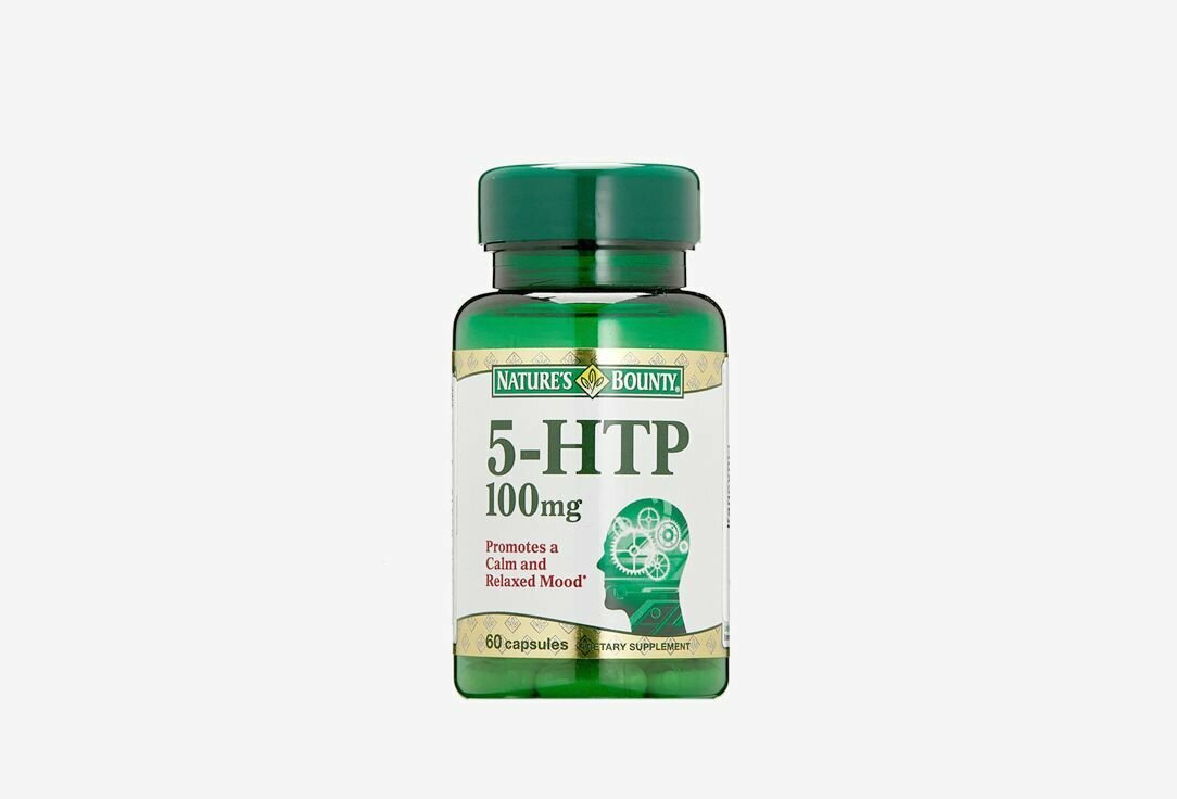 5-HTP NATURE’S BOUNTY 100 мг в капсулах