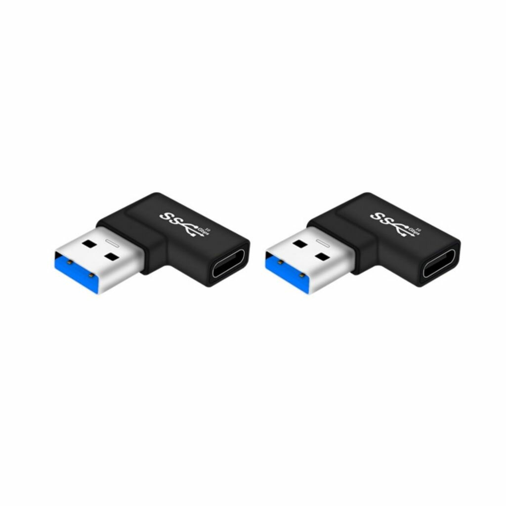Кабель для передачи данных, USB3.0 мужской на Type C женский OTG быстрая зарядка адаптер, 1 пара
