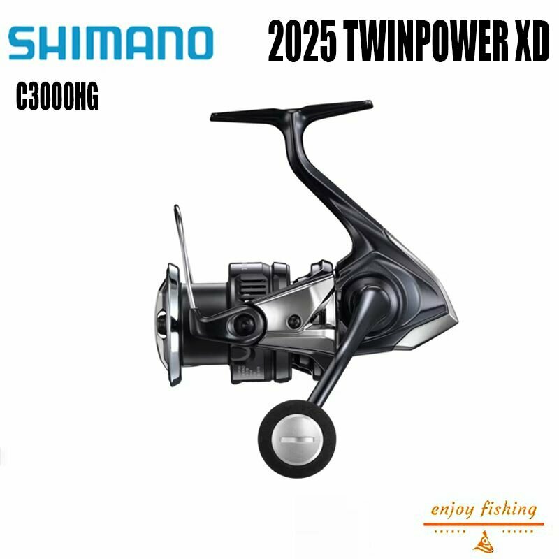 2025 SHIMANO TWINPOWER XD C3000HG Рыболовная катушка Рыболовные снасти
