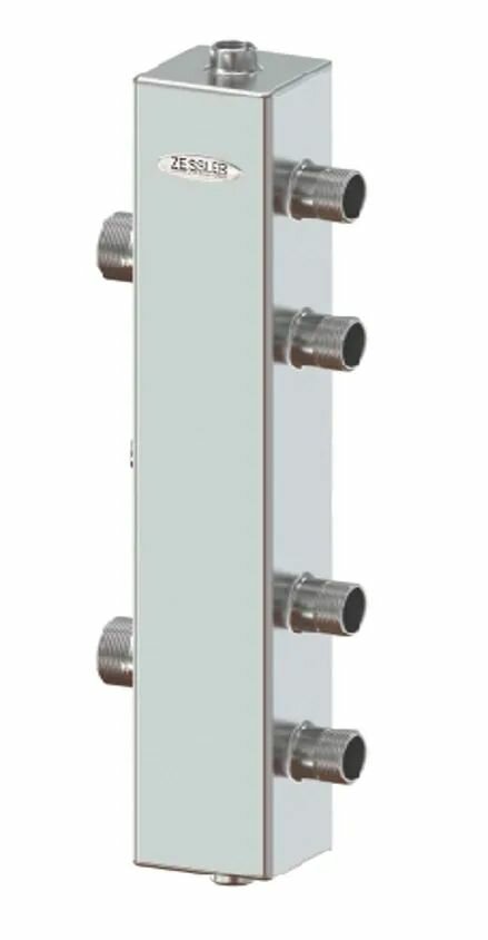 Гидравлический разделитель на два контура нержавейка AISI 30411/4*1 ,80 кВт