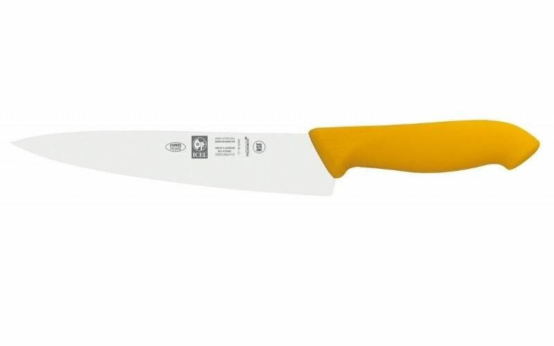 Нож поварской 160/280 мм Шеф желтый HoReCa Icel
