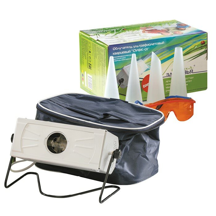Облучатель ультрафиолетовый кварцевый оуфк-01/семейный/