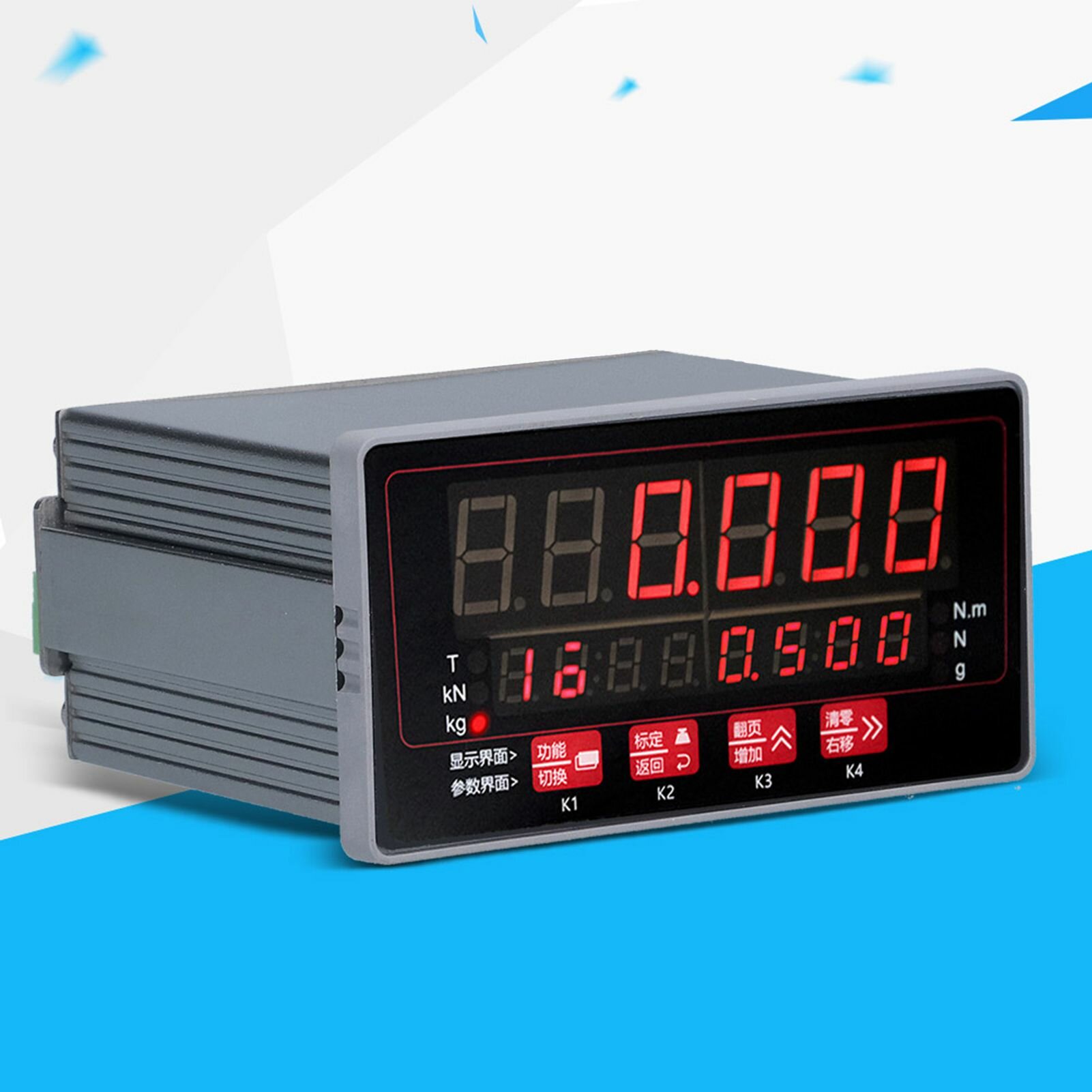 Контроллер тензодатчиков, 4-канальное реле, цифровой весовой дисплей, 15 30 В постоянного тока DY810