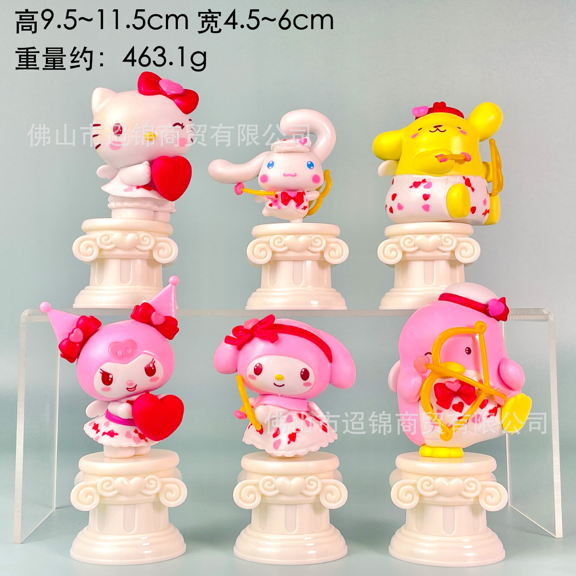 Блокнот для заметок My Melody, фигурка собаки Chloe Pacha, фигурка собаки Cinnamon, фигурка собаки Pudding