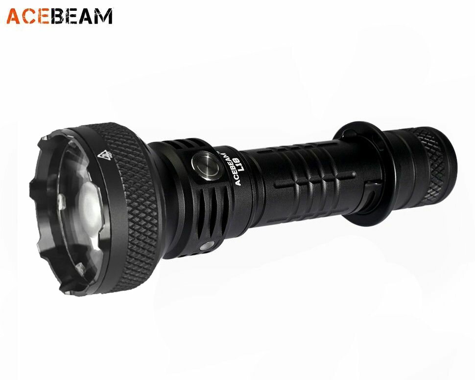 Тактический фонарь Acebeam L18, 1 х 21700, 1000 метров, 1500 люмен (Комплект)