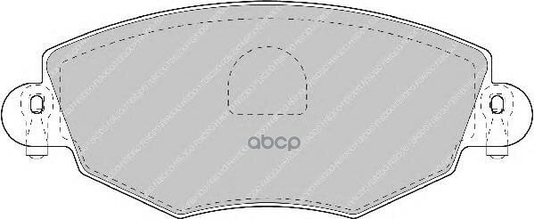 Колодки торм. пер. Ferodo арт. FDB1425