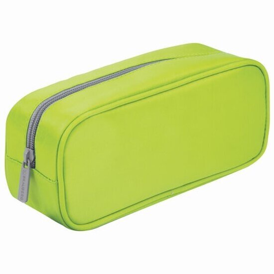 Пенал-косметичка Brauberg 229020 KING SIZE NEON GREEN