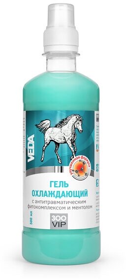 Гель охлаждающий (антитравматический) с экстр. трав и ментолом 0,5л.