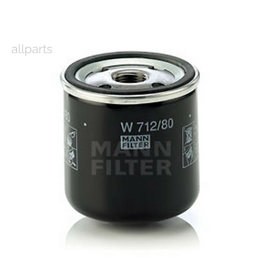 MANN-FILTER W71280 фильтр масляный SAAB 9-3 (SERIE I/YS3D), 9-5, 90, 99, 900 I, 900 II, 9000