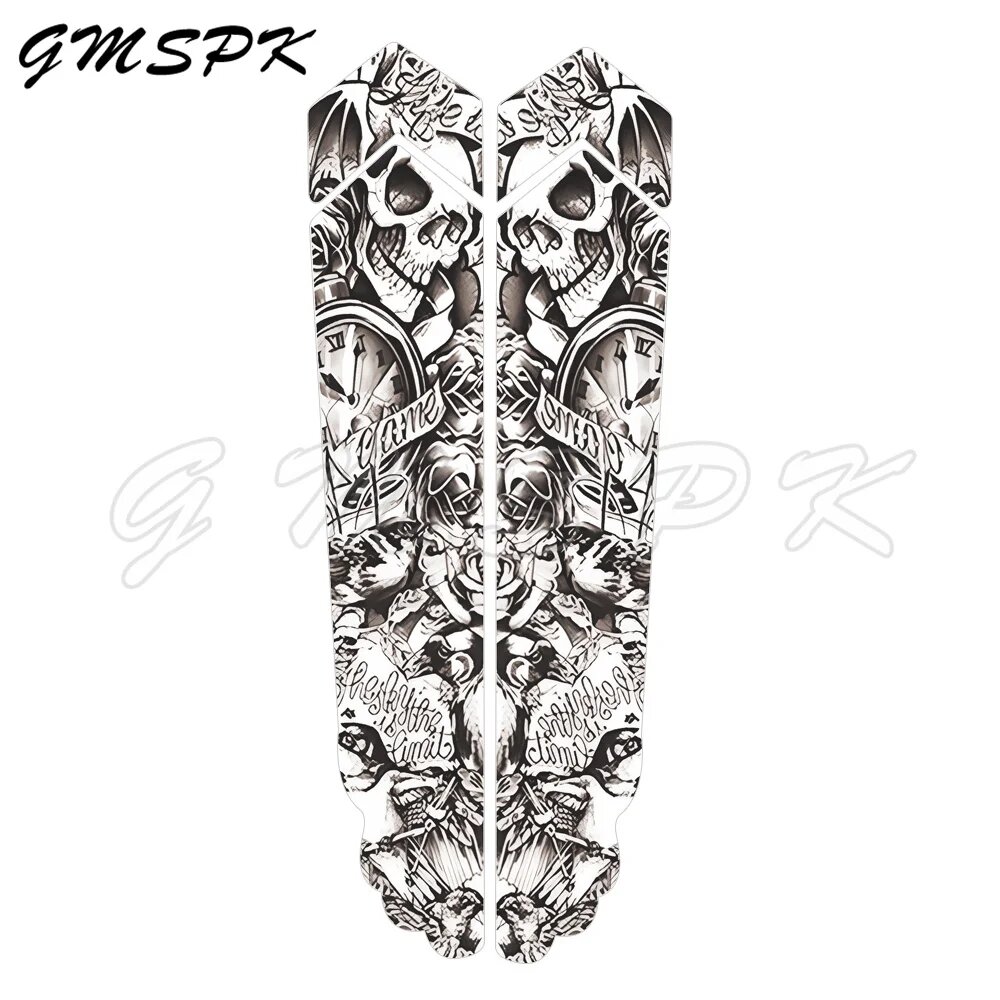 2 шт, декоративные наклейки на переднюю вилку велосипеда MTB, рама дорожного велосипеда, верхняя трубка, водонепроницаемая наклейка, лазерные наклейки