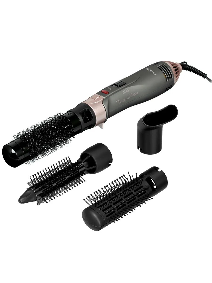 Фен-щетка PHS 1204i 1200 Вт 4 насадки 1.8м шнур