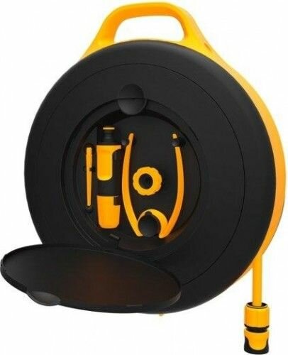 Катушка со шлангом Fiskars 3/8" (9мм) 15м