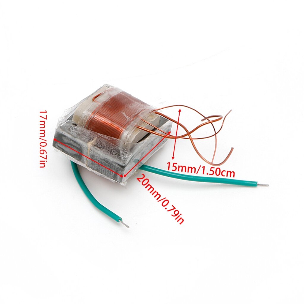 Высокочастотный Высоковольтный Трансформатор 10 КВ с Усилительной Катушкой Инвертора
