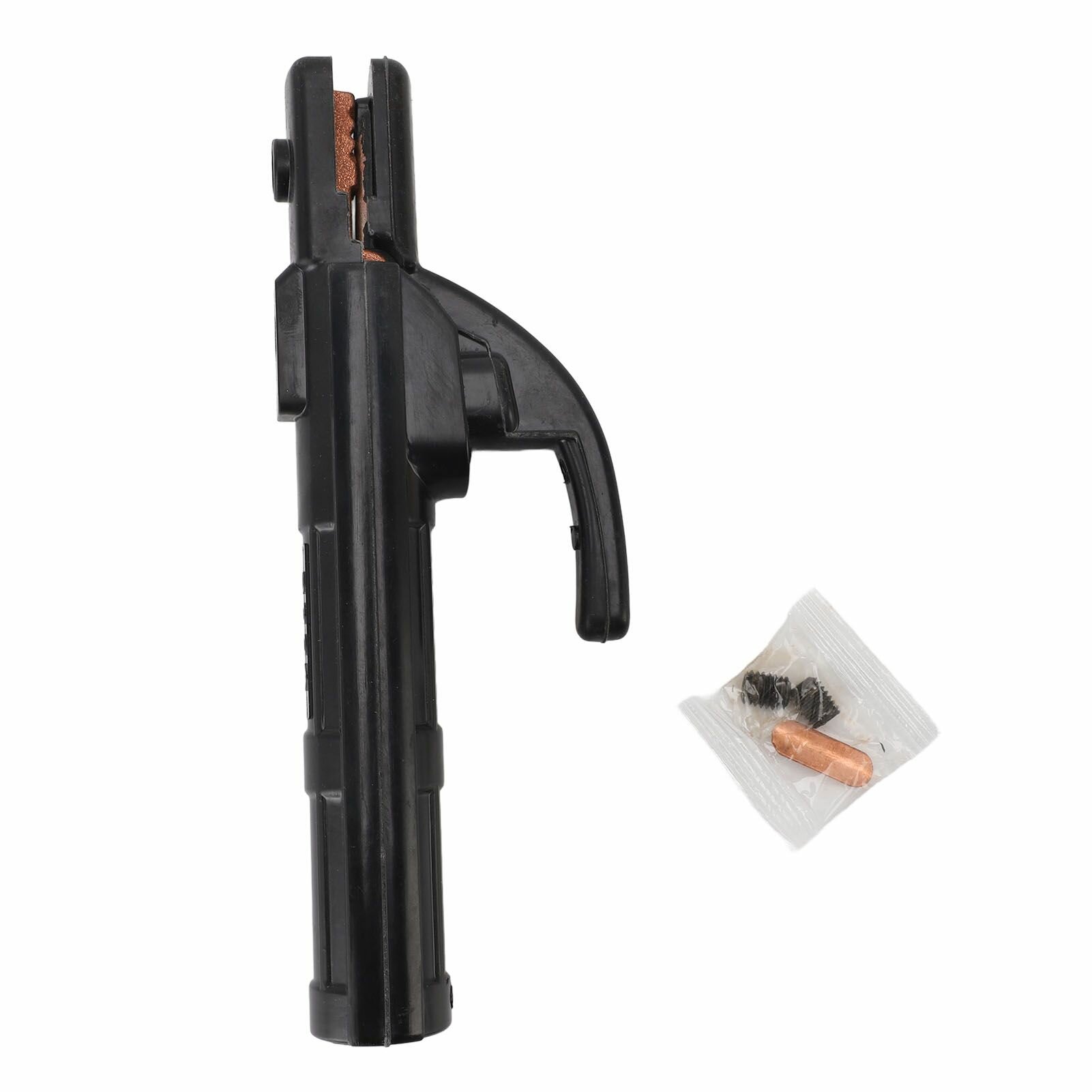 Держатель сварочного электрода 300A утолщенная чистая медная жаропрочная ручка клещи для удержания сварочного электрода