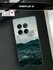 Силиконовый чехол на OnePlus 12 / Ван Плас 12 с принтом "Волны 11"