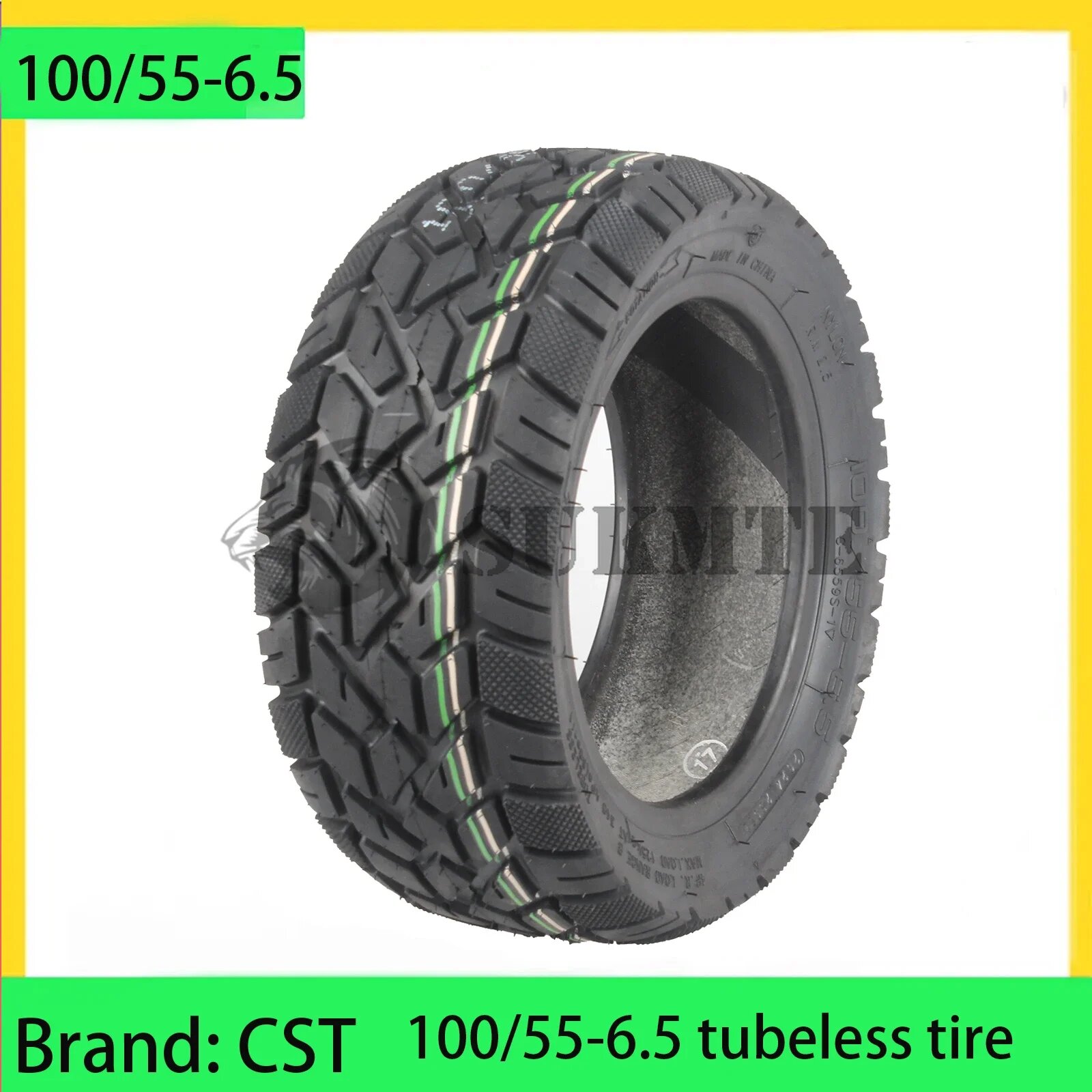 Бескамерная шина CST 100/55-6.5 90/65-6.5 100/65-6.5 для скутера