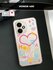 Чехол на Honor 400 / Хонор 400 с принтом "Happy lovely", прозрачный