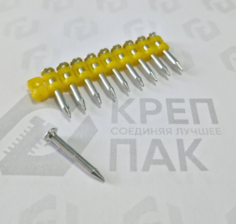 Гвозди усиленные креппак 3*19 мм 1000 (шт/уп)