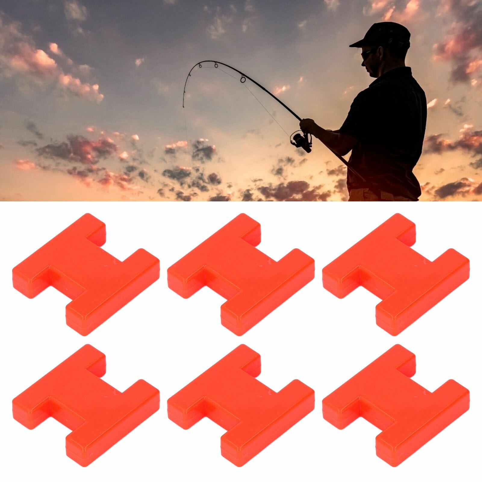 10 шт, H-образное устройство для намотки лески, мощная намотка, держатель для хранения лески, аксессуары для рыбалки