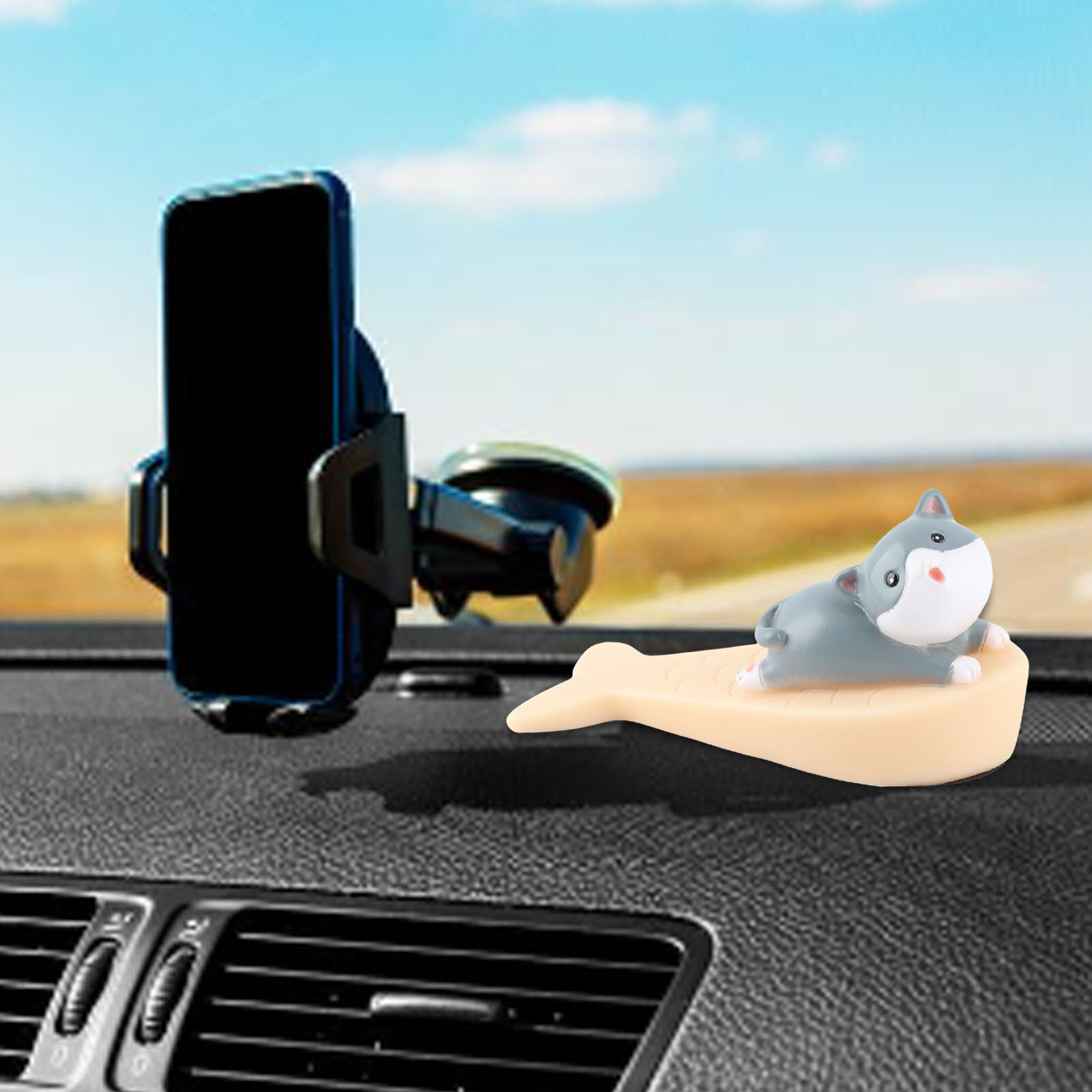 Симпатичное животное, дверная остановка, предотвращение столкновений, ветрозащитное, предотвращает скольжение, забавная декоративная клиновая дверная пробка, котенок