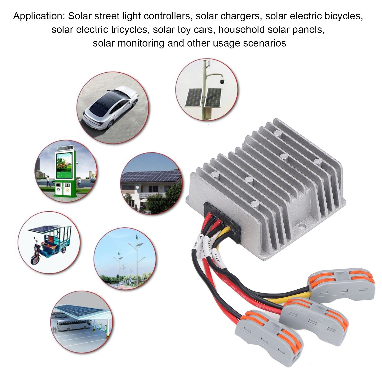 20A 300W MPPT Контроллер заряда на солнечной батарее, понижающий синхронный выпрямитель, зарядное устройство для фотогальванических батарей, 24 часа, выходная нагрузка 13,8 В, нормально открытый