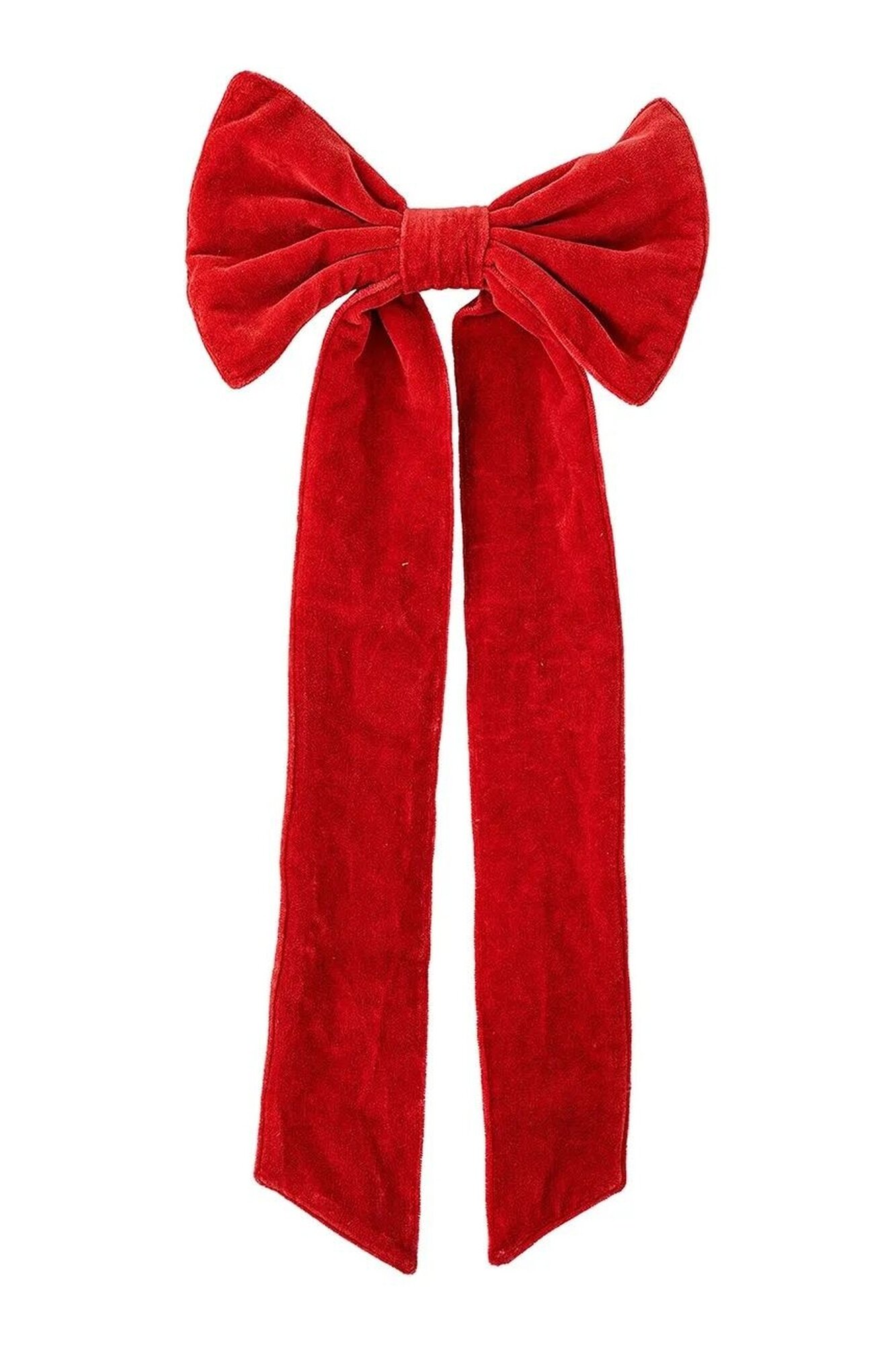 Декоративный бант Bloomingville Ruby из ткани, цвет красный, 53 x 25 см, 82066521