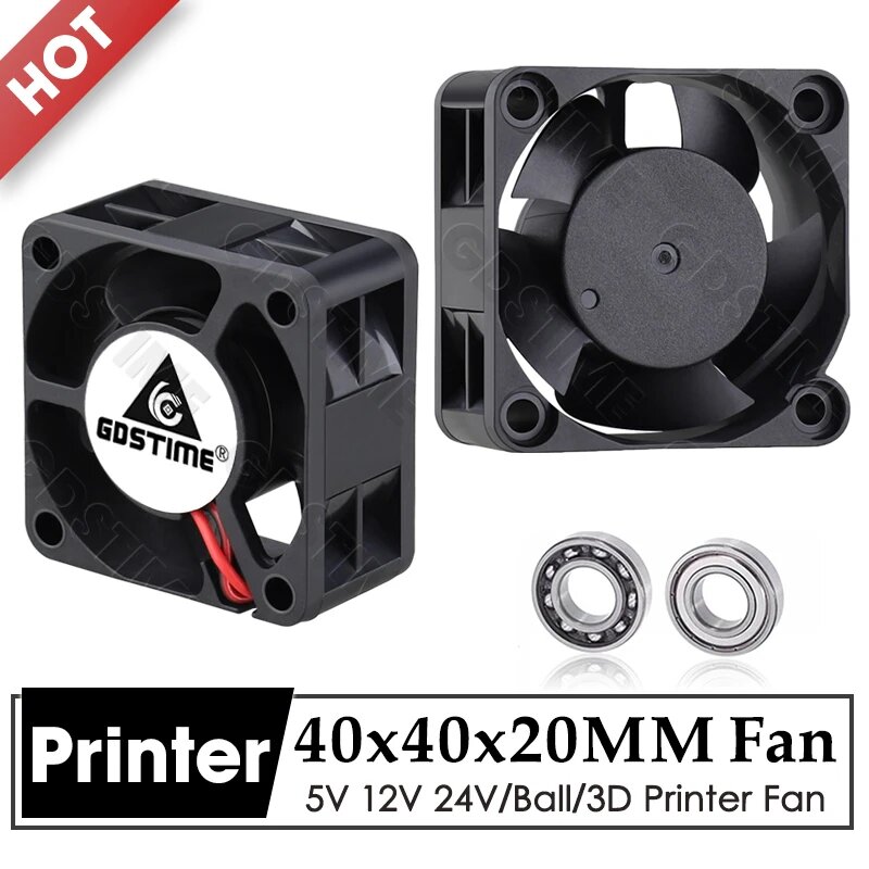 Gdstime 4020 Axial Fan 24V Hydraulic 6000RPM — фото 1