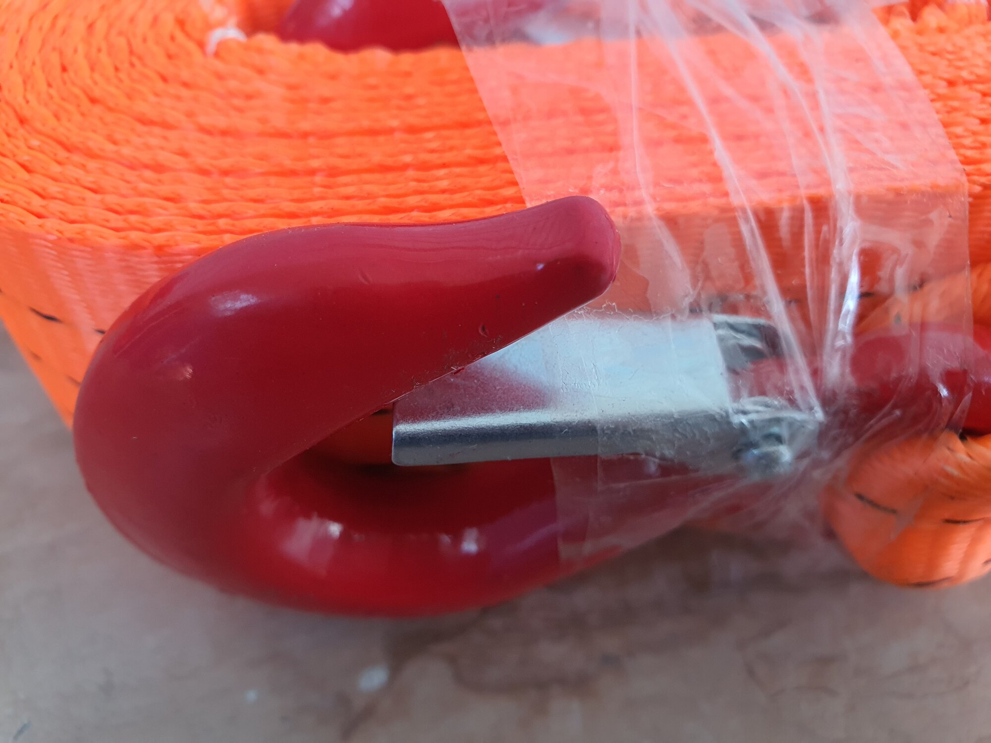 Трос Буксировочный 5 тонн Длина 5 Метров 2 Крюка Парашутная Стропа.