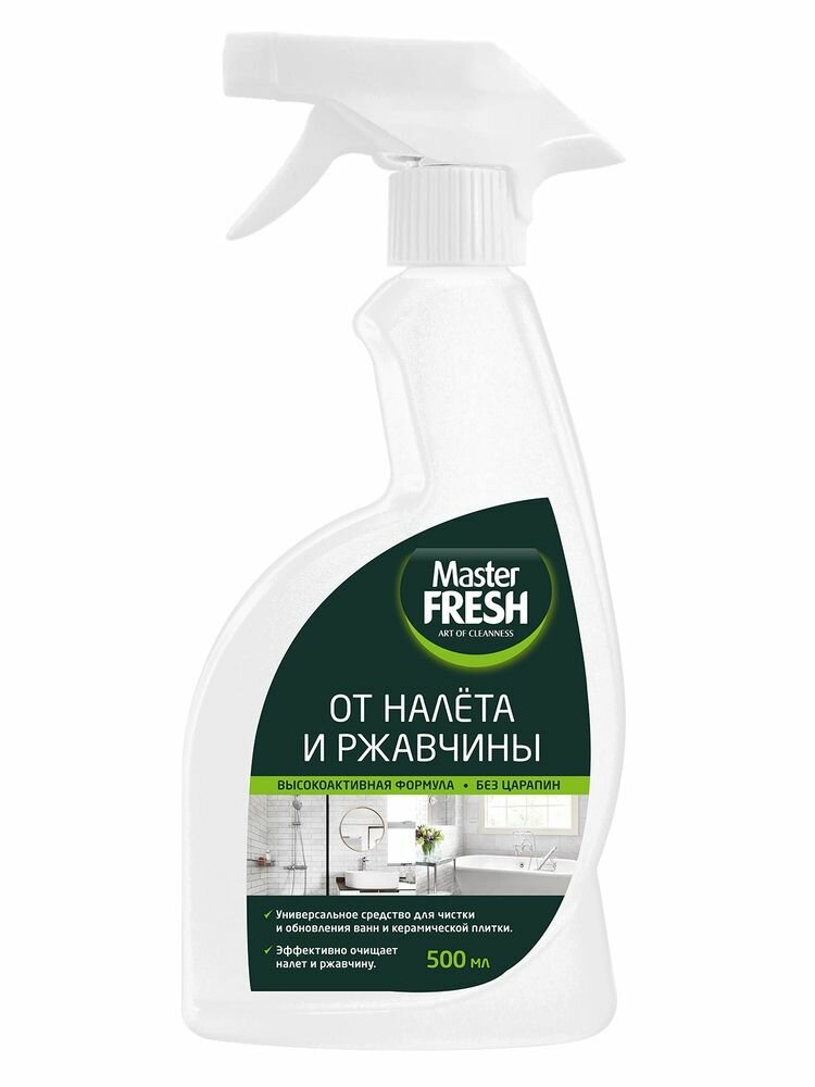 Чистящее средство Master Fresh от налета и ржавчины, пенный триггер, 500 мл