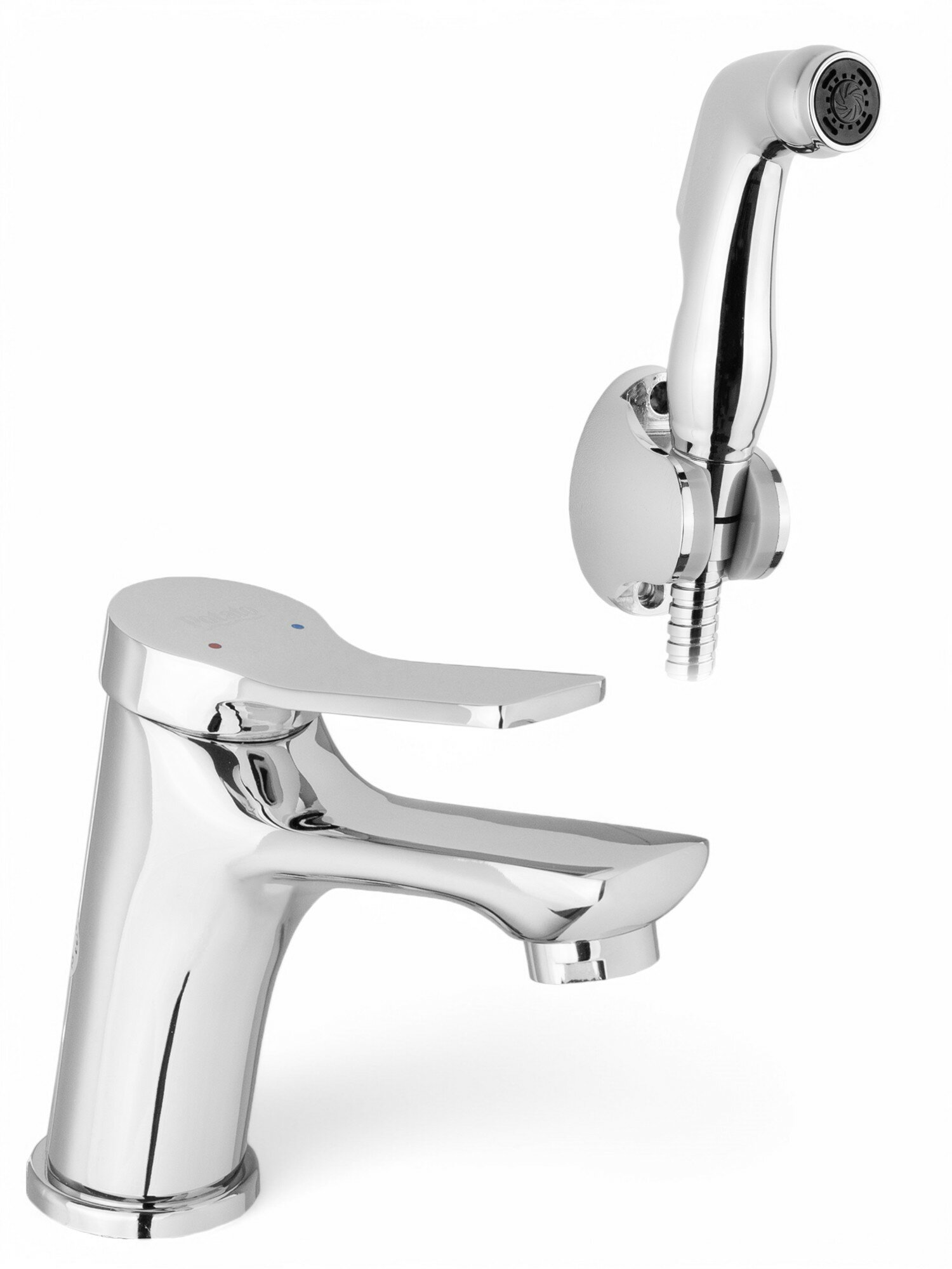 Смеситель Potato, для раковины/биде, хромированное покрытие, латунь, аэратор