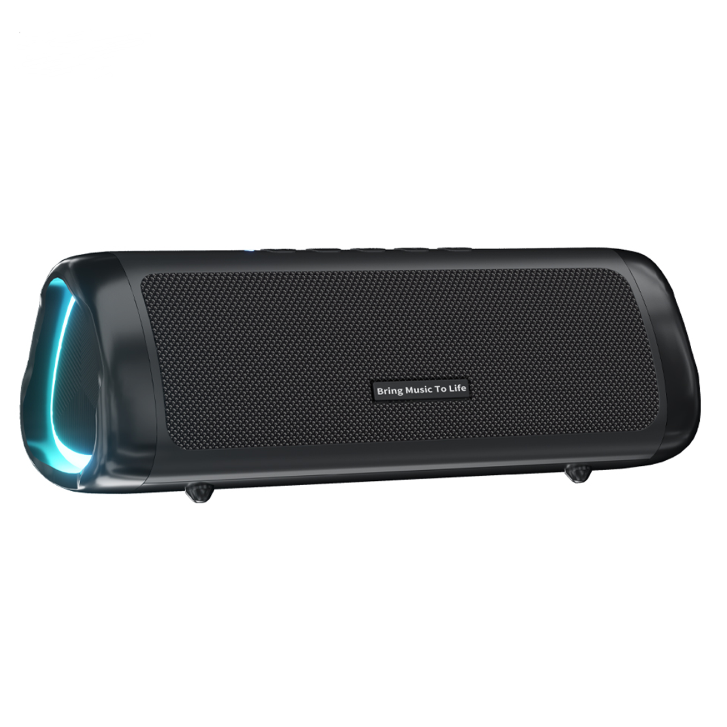 XDOBO BMTL Try&Go Mood BT Speaker 20W Wireless Portable Subwoofer IPX6 Waterproof для outdoor travelling home sports and fitness etc Bluetooth 5.3 2500mAh 20*7*7.15cm 491g ABS 12 часов воспроизведения Type-C 5V/1A