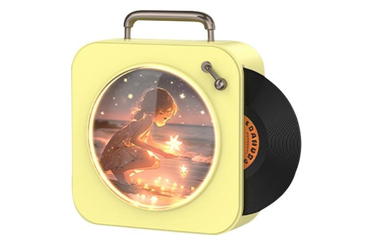 Портативные беспроводные колонки D.K. CREATIVE WORKSHOP, cream yellow [little girl - yaluo]