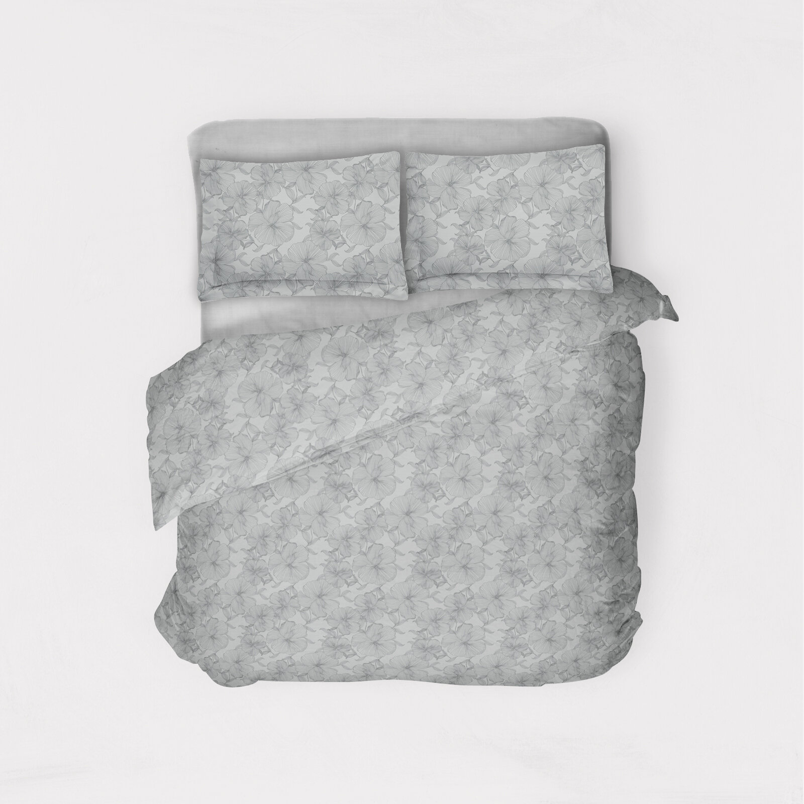 Комплект постельного белья евро Mia Zarrocco Seduction Flowers