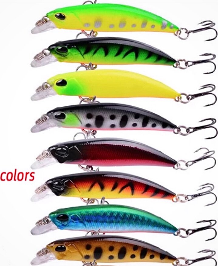 Воблеры набор на спиннинг 8 шт