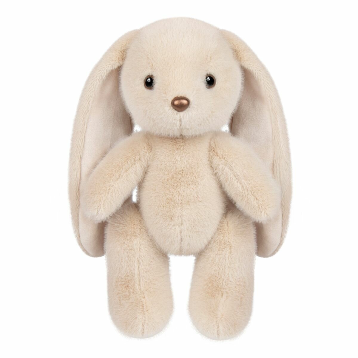 Игрушка мягкая Зайка бежевый 20см Maxitoys