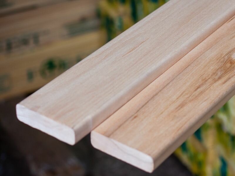 Полок для бани и сауны Липа 240х9х2 см