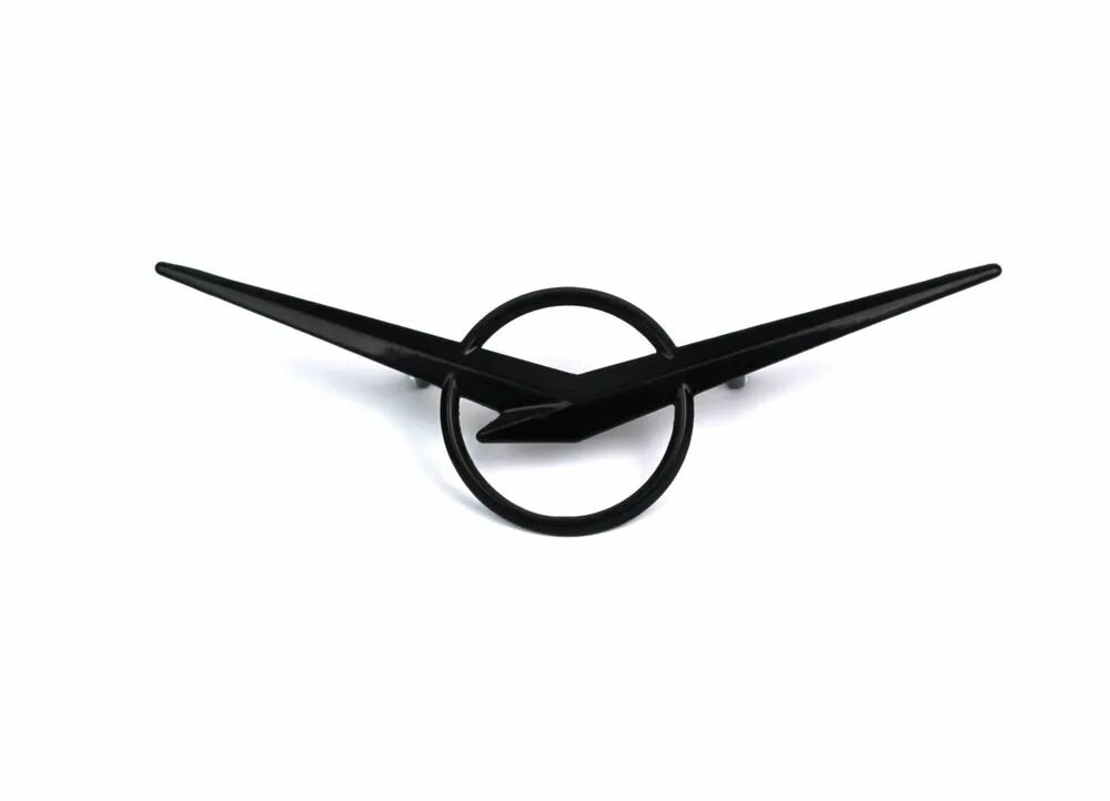 Знак (эмблема УАЗ) заводской с/о (малый) черный глянец