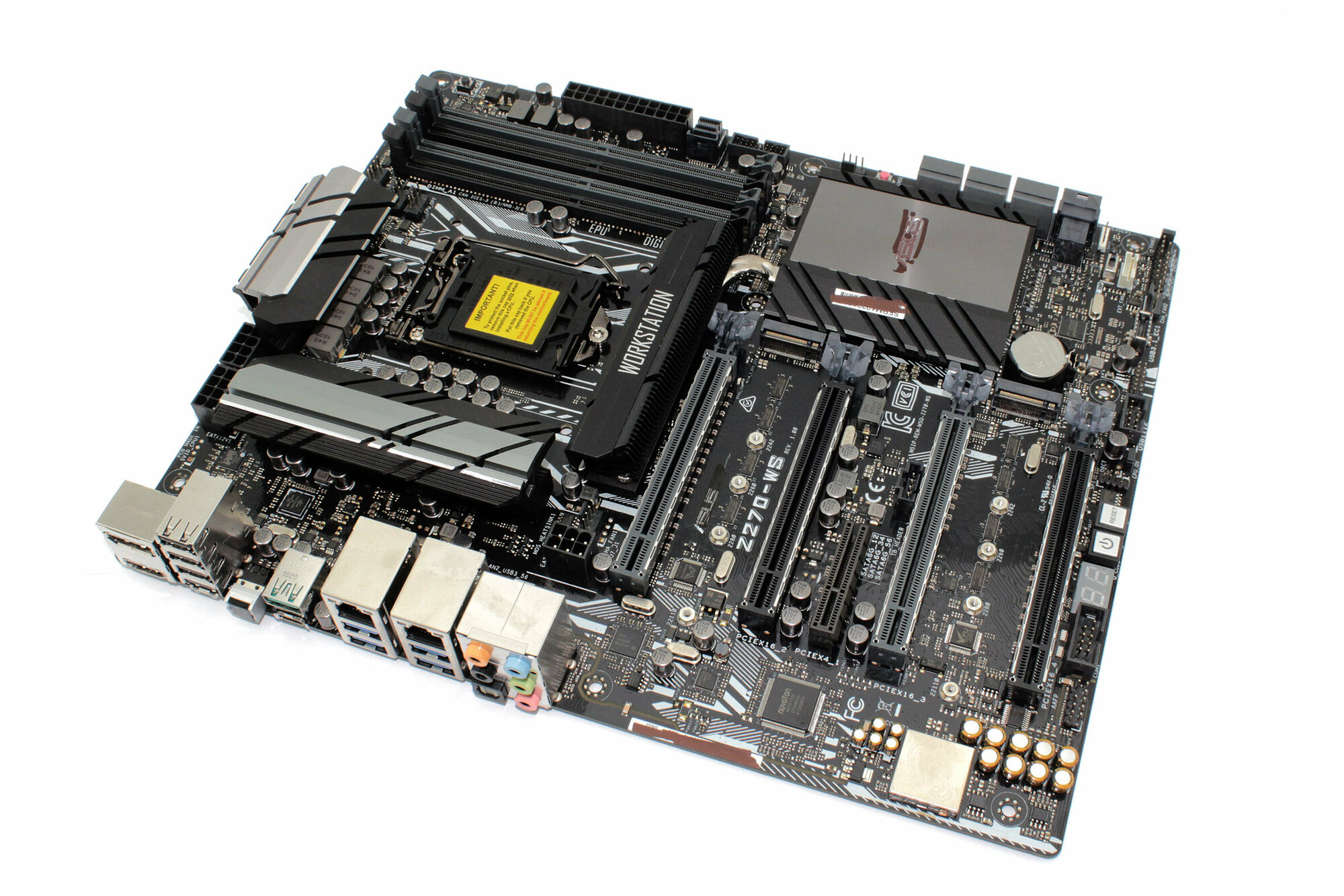 Материнская плата для Asus Z270-WS LGA1151, Z270, USB3.1, ATX,4DIMM 90SW0040-M0XBN0