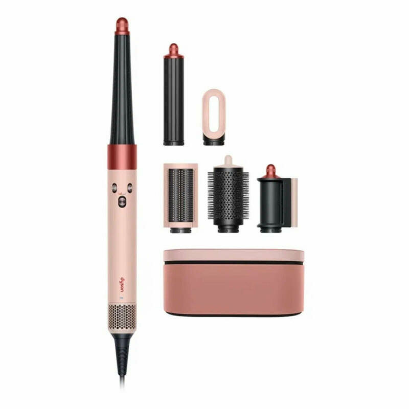 Стайлер Dyson Airwrap Complete HS08 Long, Kanzan Pink/Rose Gold (Канзан розовый/Розовое золото) с кейсом